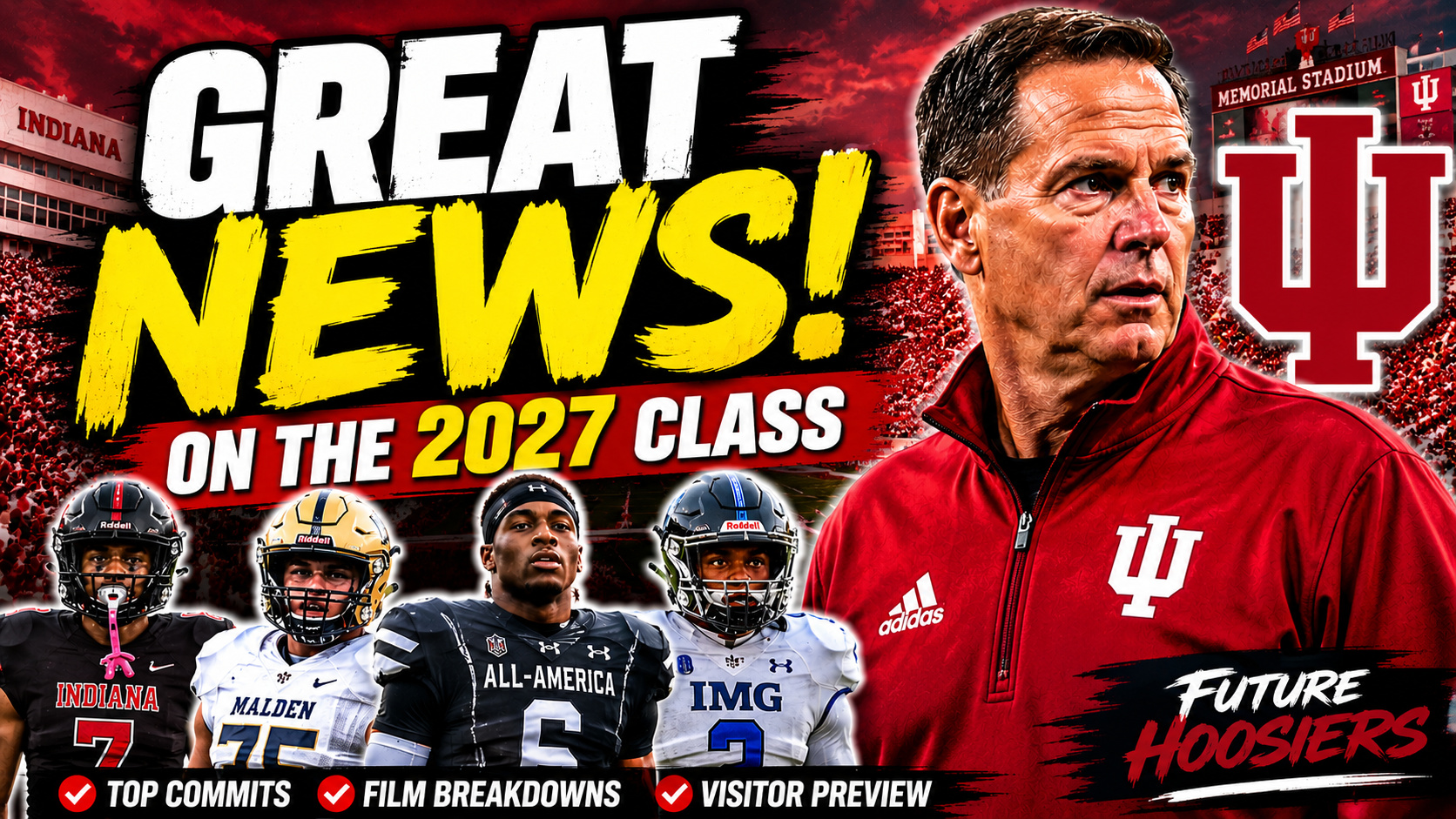 Hoosier football tailgate tonight: Breaking down Indiana’s rising 2027 ...