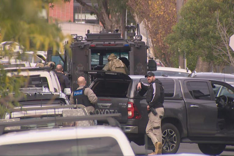 Man charged after heavily armed police swarmed home in Melbourne’s ...