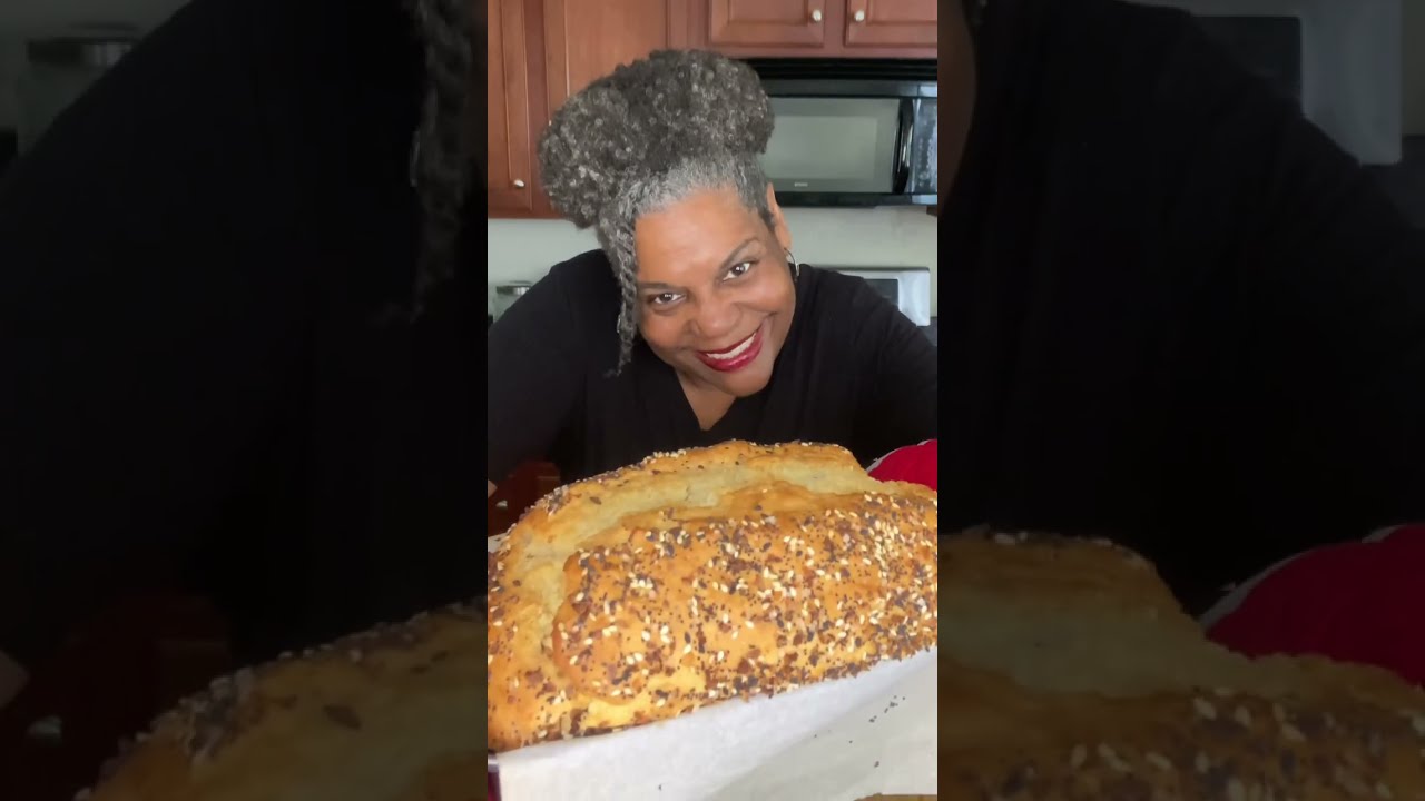 Easy oven bread without kneading or machine