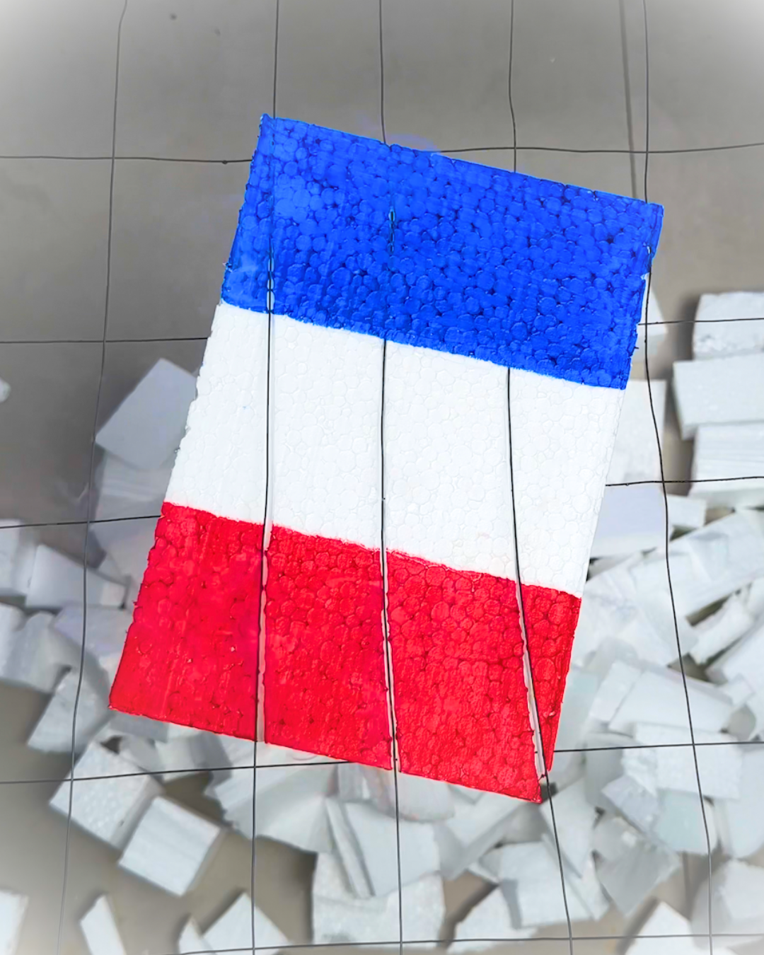 Smooth and satisfying styrofoam cutting magic!