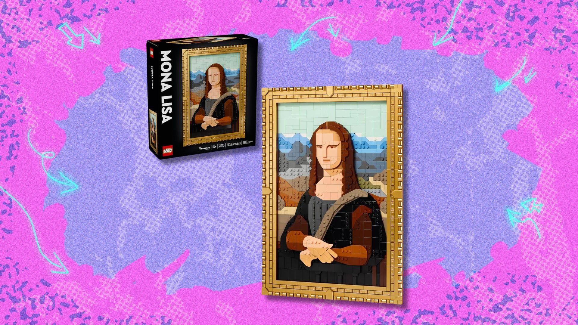 The Lego Art Mona Lisa set is back to its lowest-ever price at Amazon ...