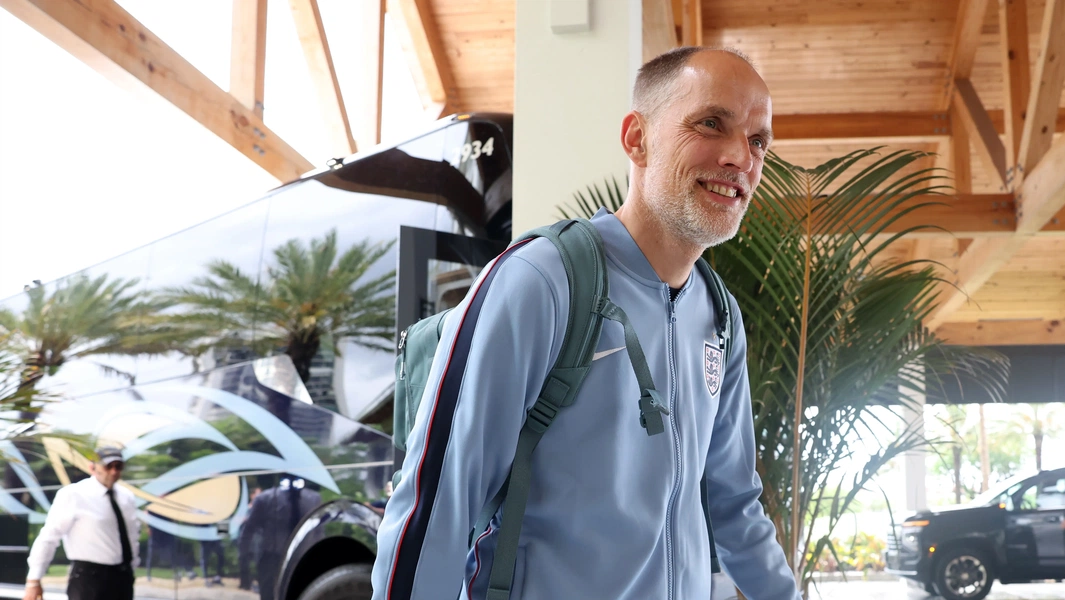 England arrive in Florida amid World Cup squad debate