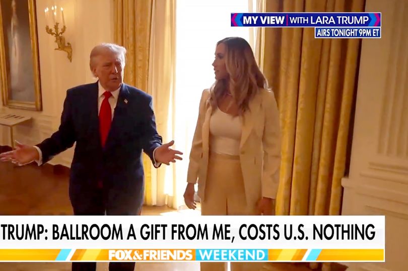 Lara Trump mocked for opening up about interviewing Donald Trump