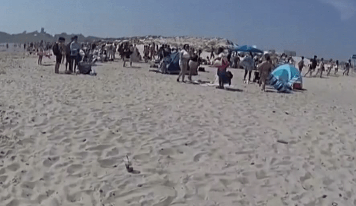Newport police bodycam footage shows aftermath of Second Beach disturbance