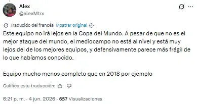 Los hinchas franceses explotaron por la derrota ante Costa de Marfil ...