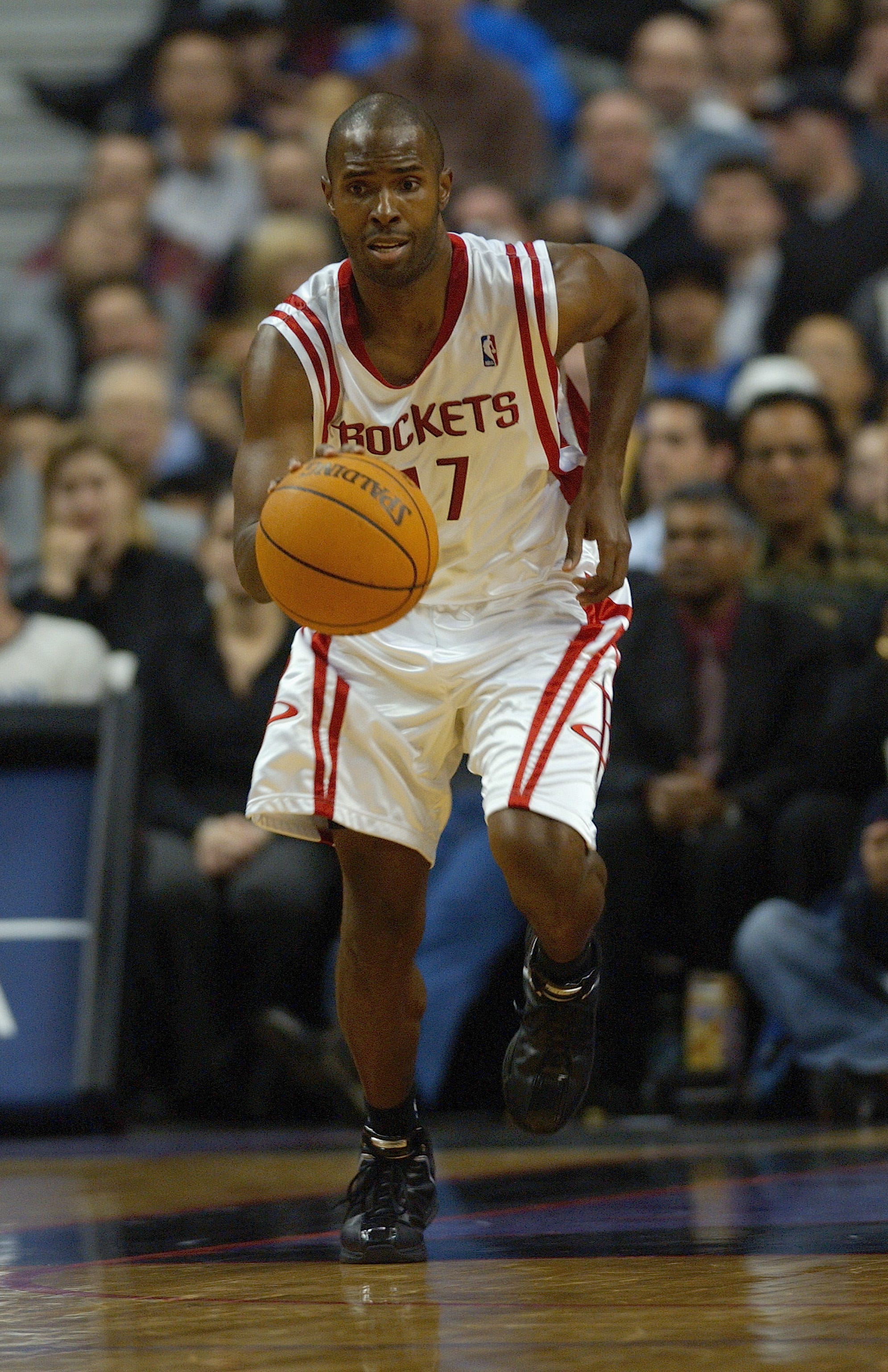 Houston Rockets jersey history No. 17 - Charlie Ward (2004-05)