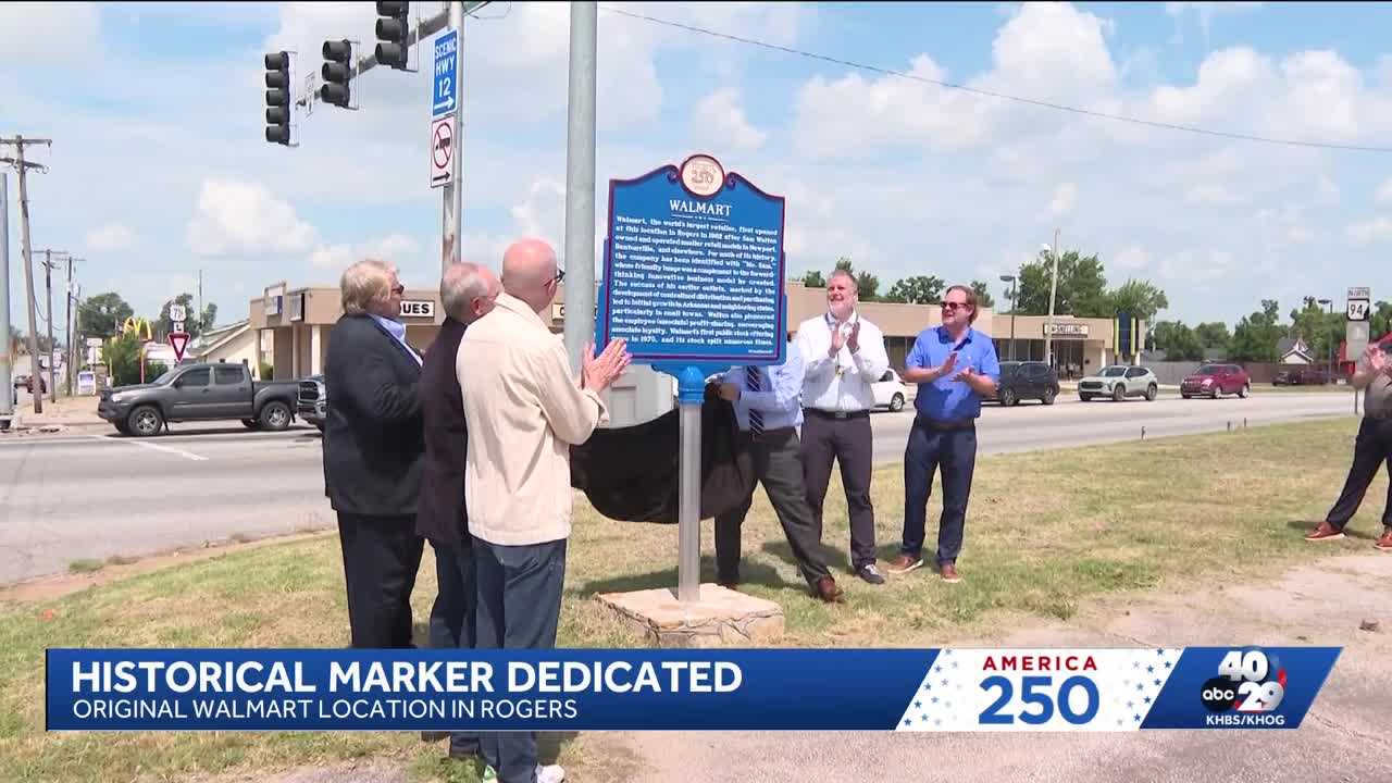 From one store to a global giant: First Walmart honored in Rogers