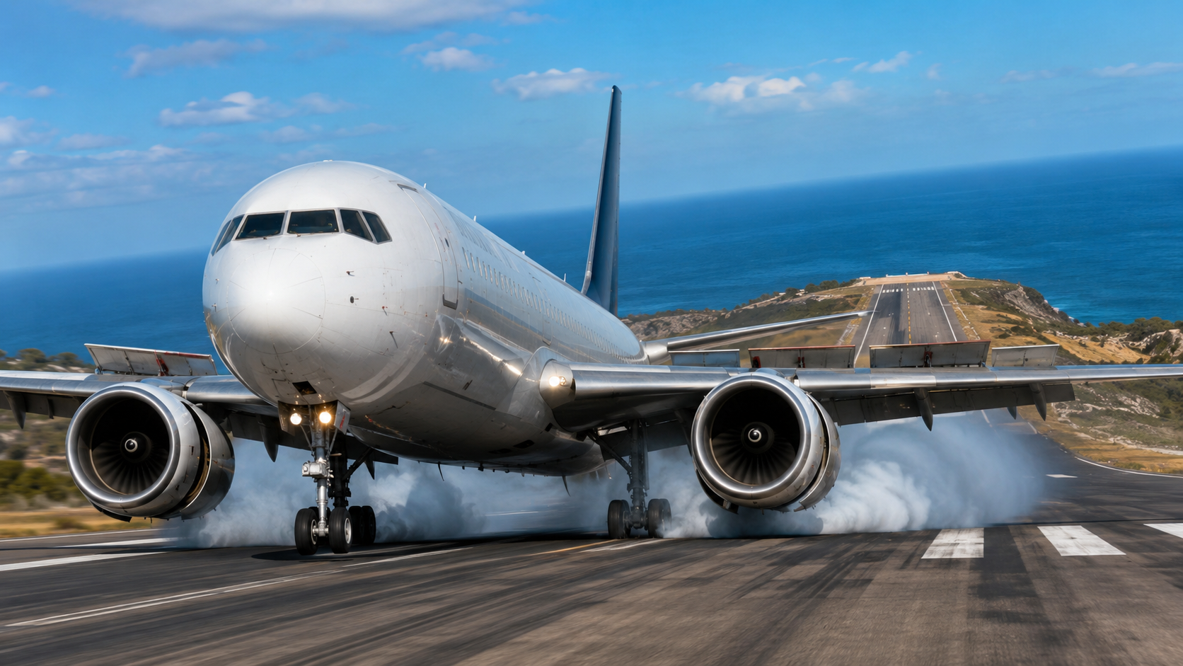 How pilots stop a jet when the runway is running out