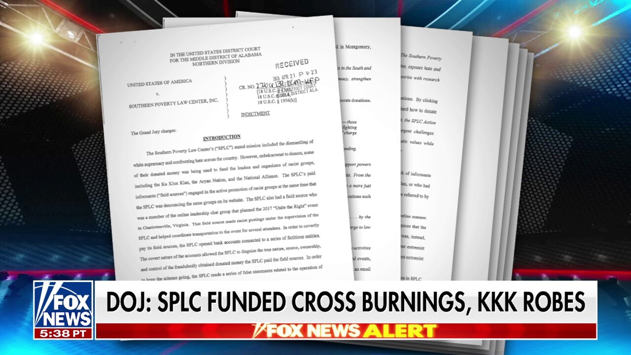Feds claim SPLC funded cross burnings, KKK robes