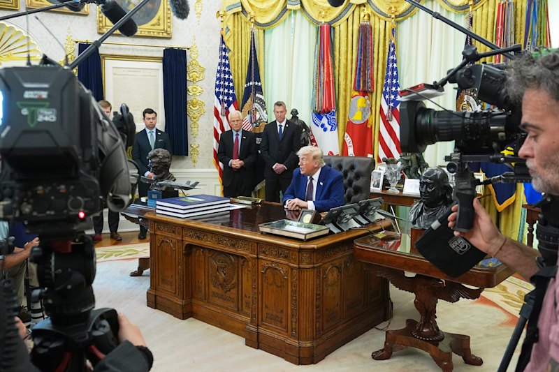 ‘Young beautiful woman, never smiles’: Trump attacks journalist again ...