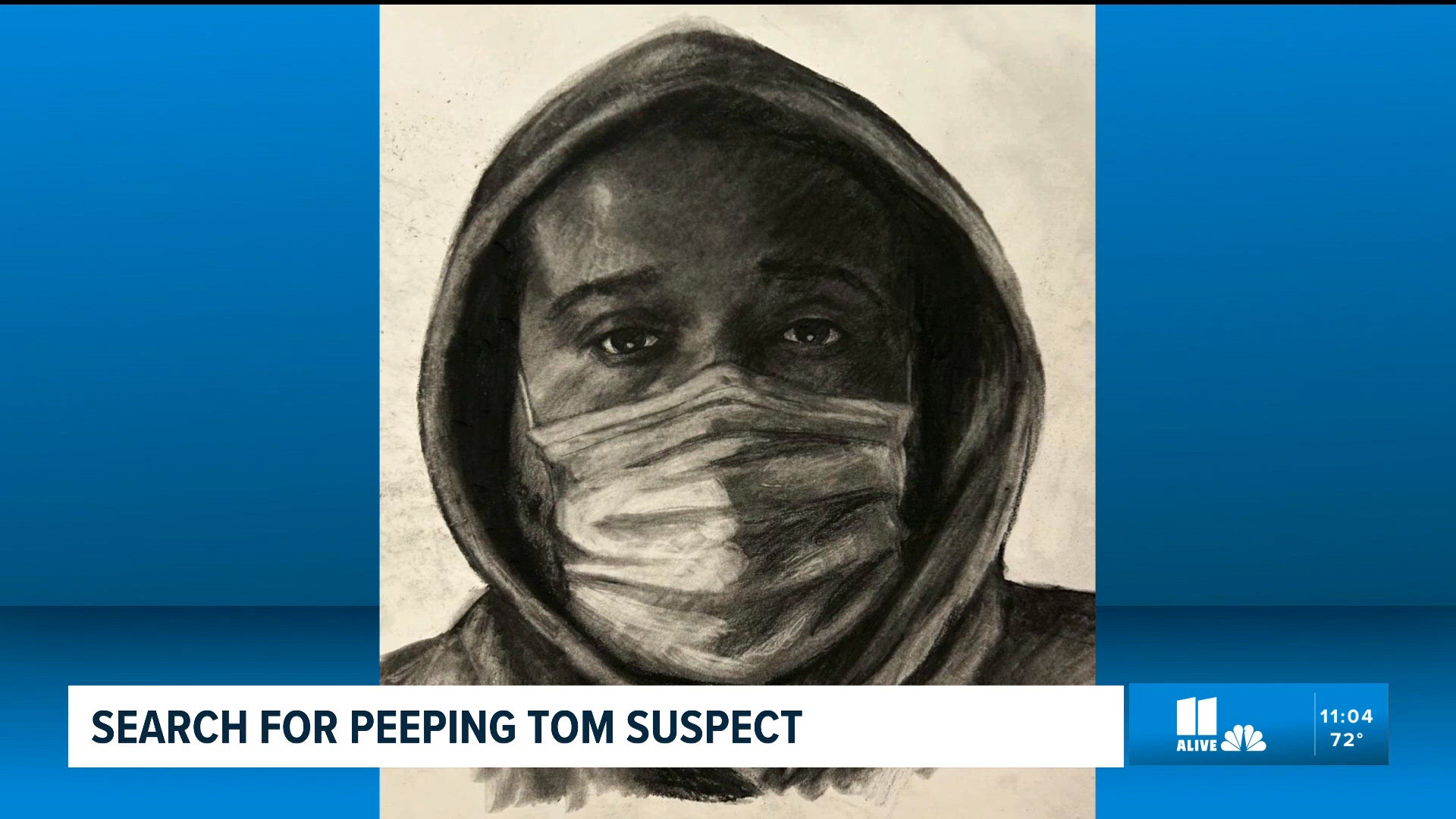 LaGrange police searching for peeping tom | Sketch of suspect