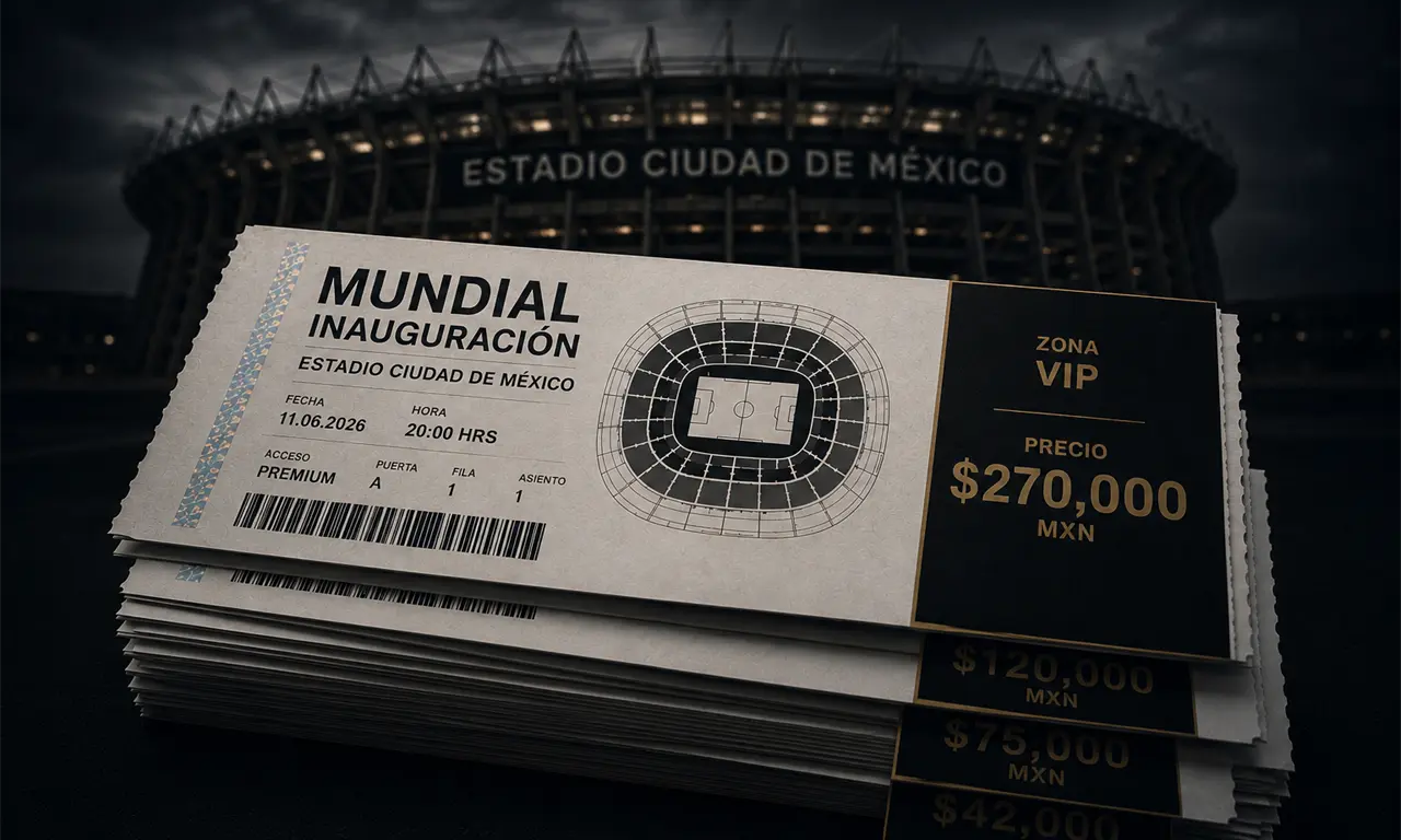 México vs Sudáfrica sin lleno: reventa dispara precios y tensión
