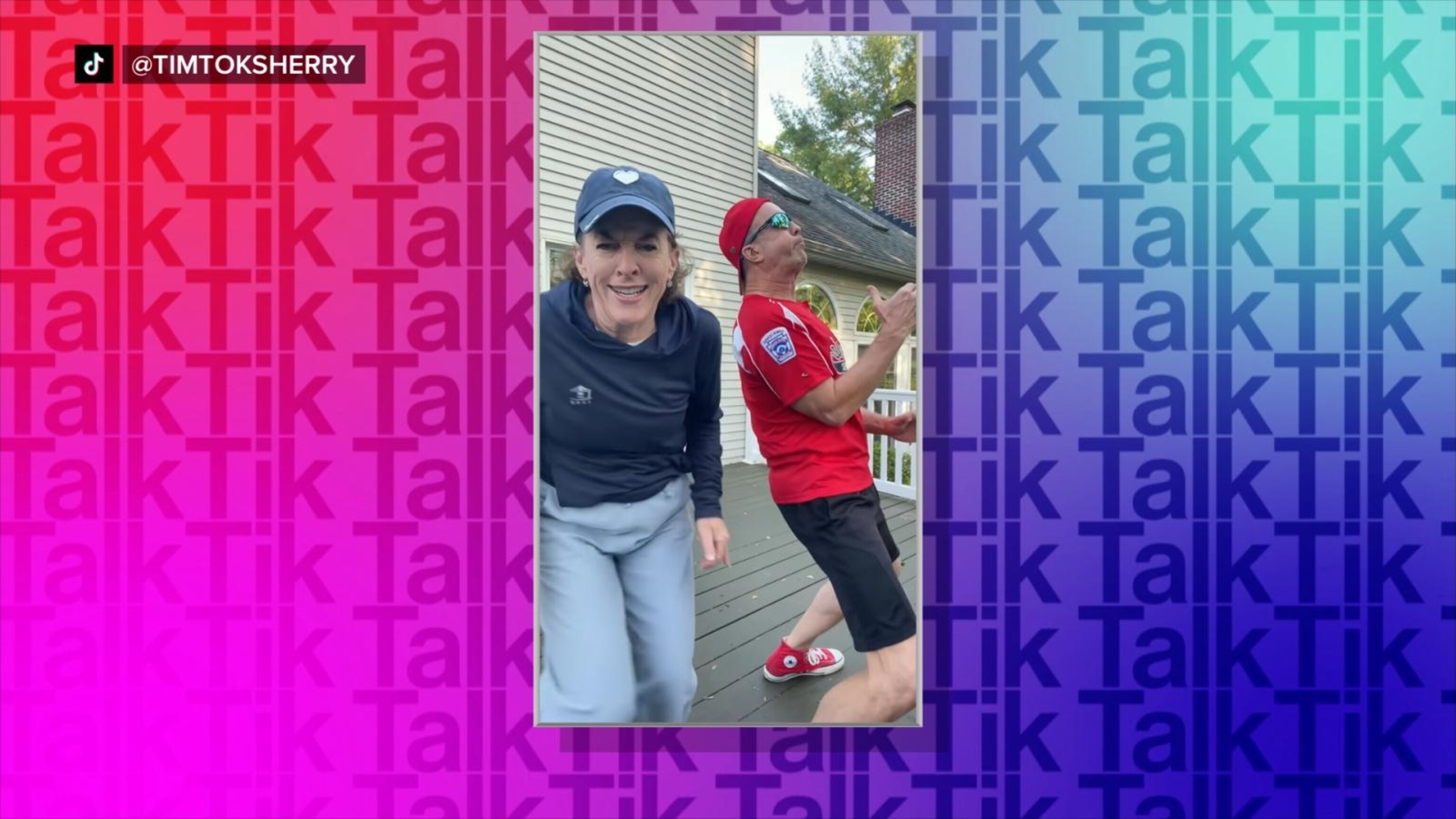 Dancing TikTok parents on using the past to make people smile in the ...