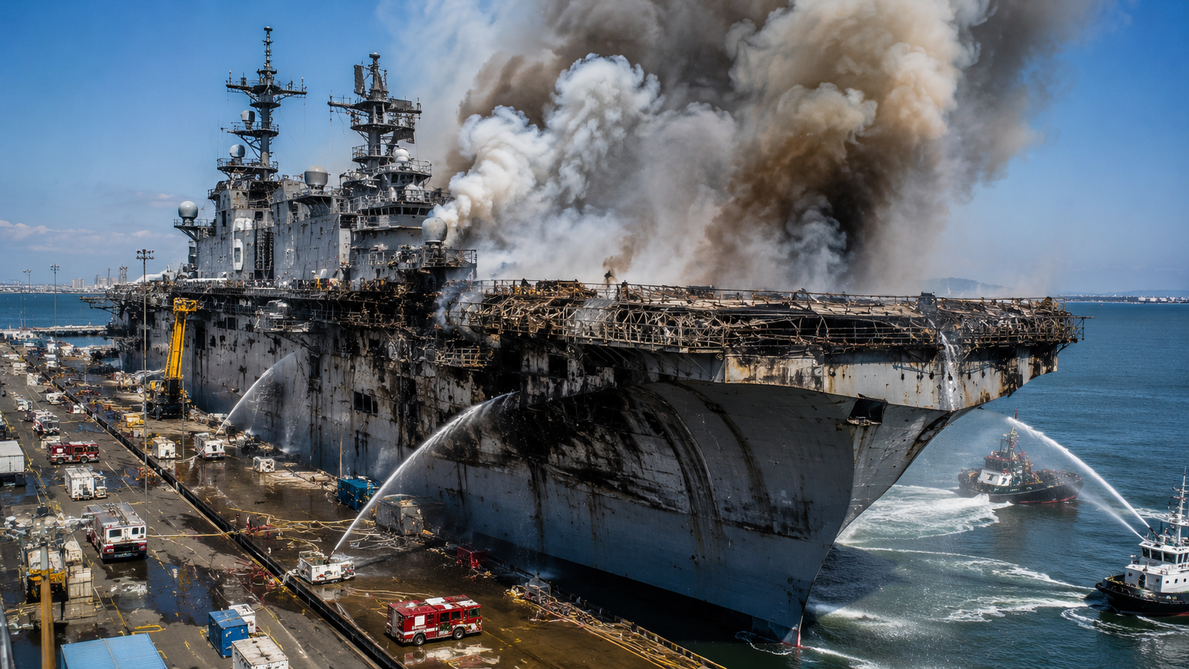 How the navy lost a $4 billion warship without leaving port