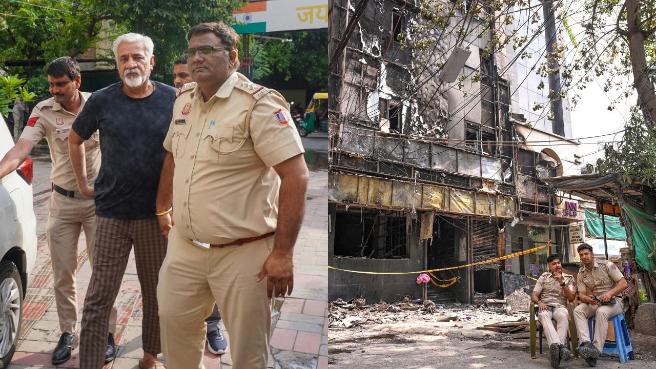 Malviya Nagar B&B fire: Owner reached building, stood there for 15 ...
