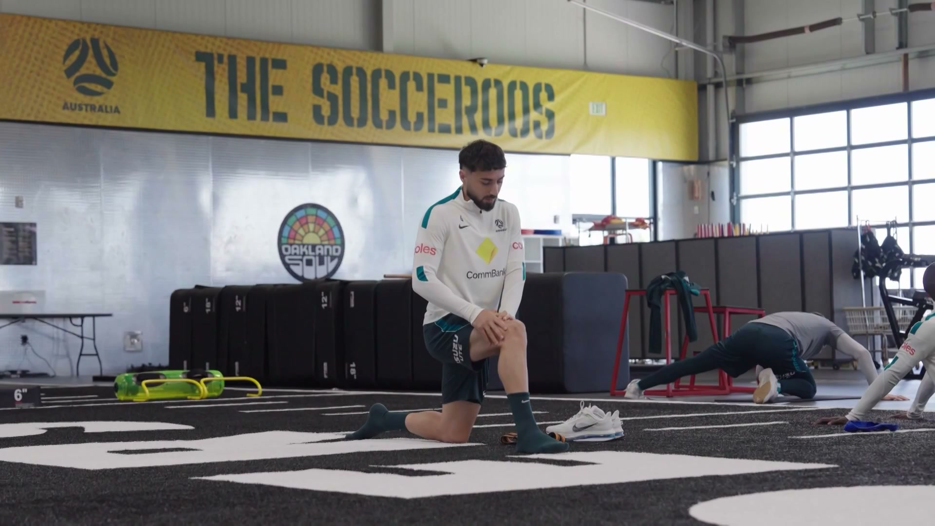 Socceroos play final warm-up match against Switzerland in San Diego