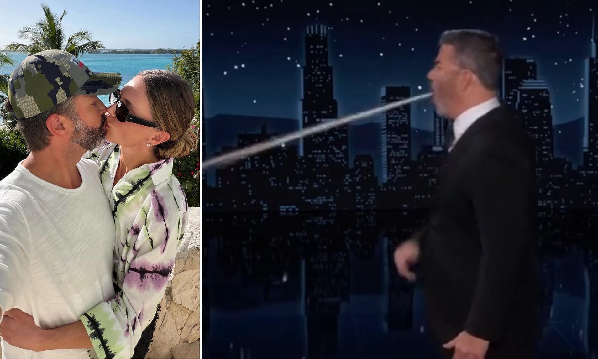 Vomiting Jimmy Kimmel brands Donald Trump Jr an attention seeker over ...