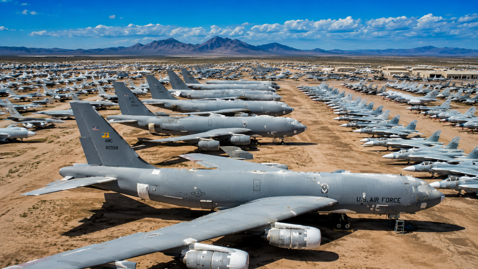 The military aircraft graveyard that isn’t really a graveyard
