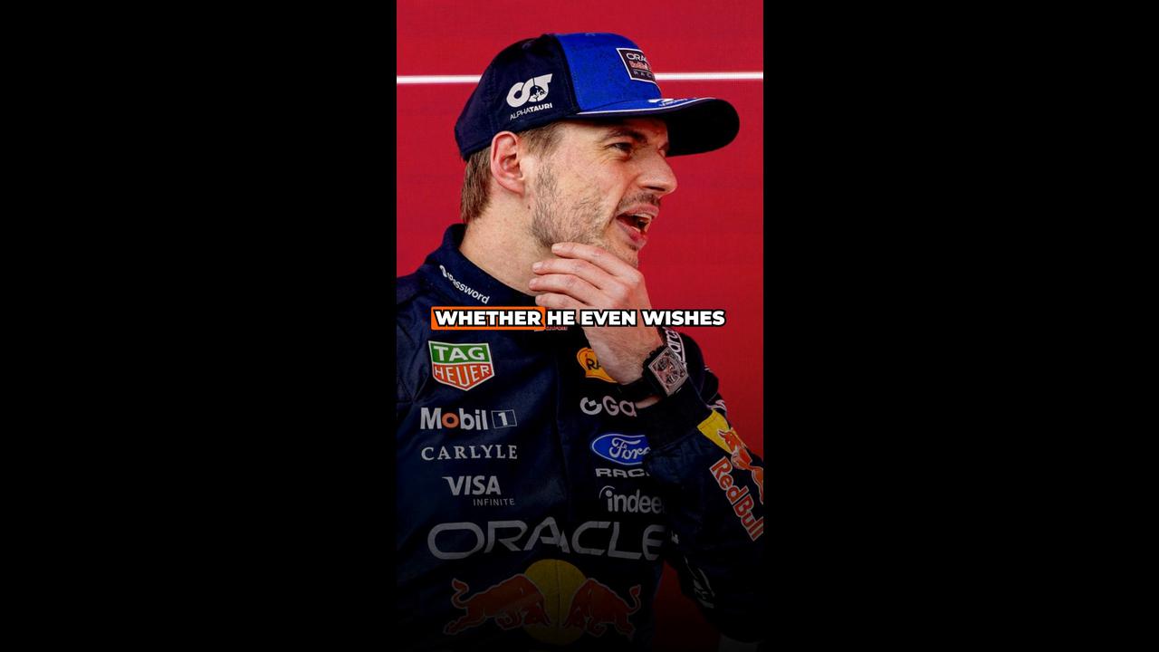 Max Verstappen rules out immediate Red Bull Racing contract extension