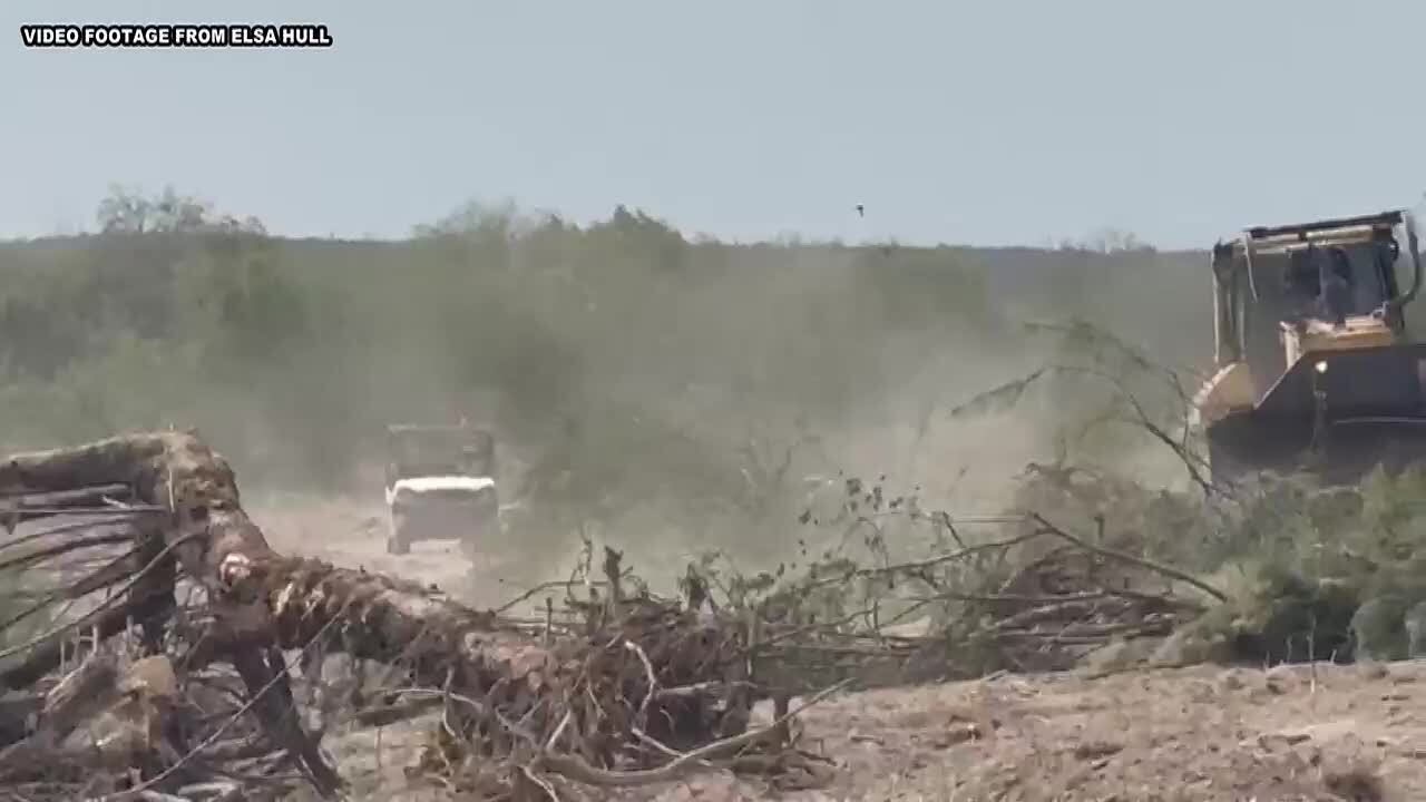 Border wall construction underway in Zapata County