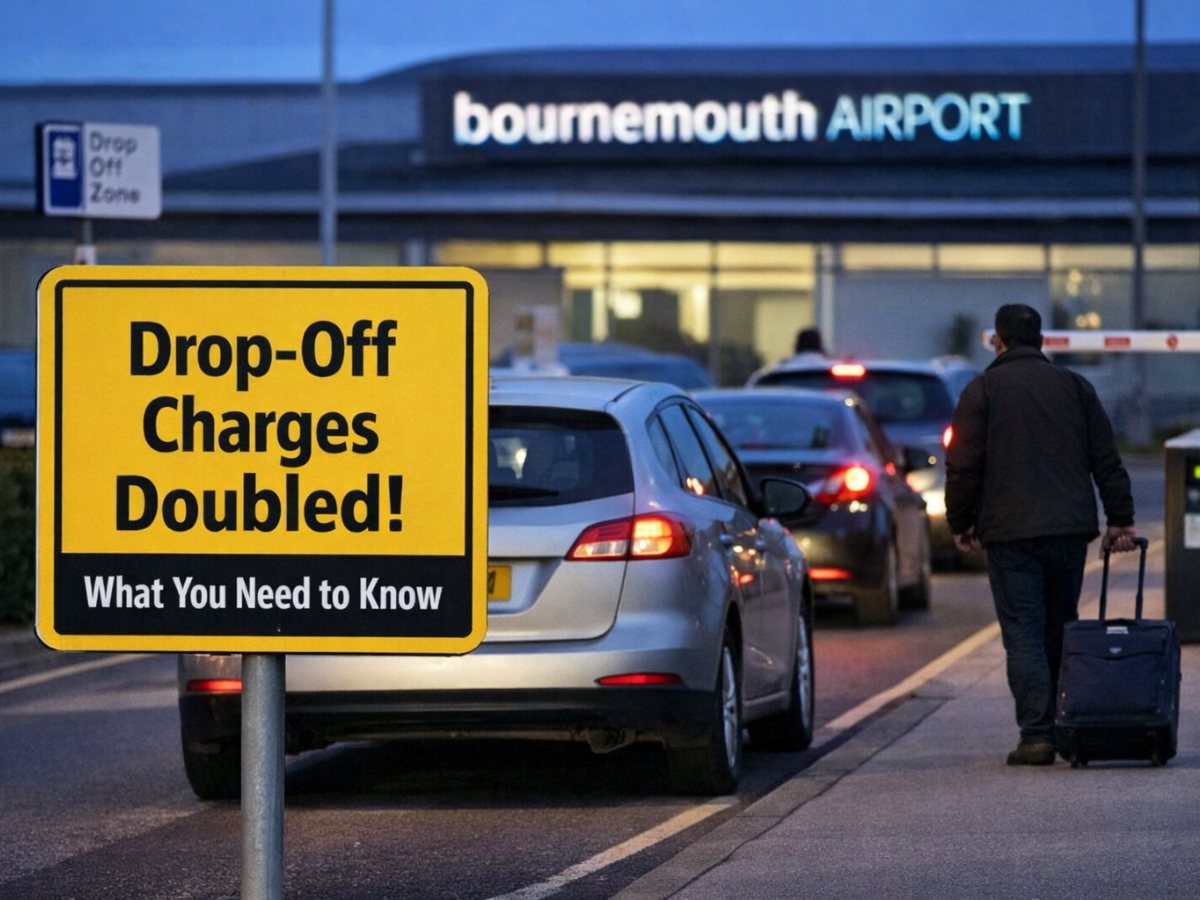Bournemouth Airport doubled its drop-off charges overnight, leaving ...