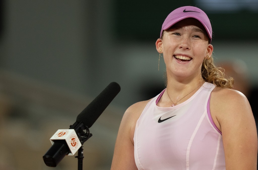 Russian teen Mirra Andreeva breaks through to French Open final