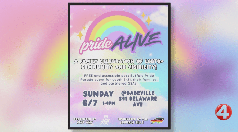 GLYS of WNY to host Pride Alive event after Sunday parade