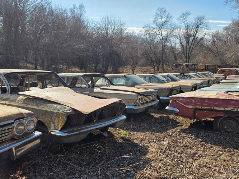 A collection of full-size Chevrolets is going to auction in Nebraska