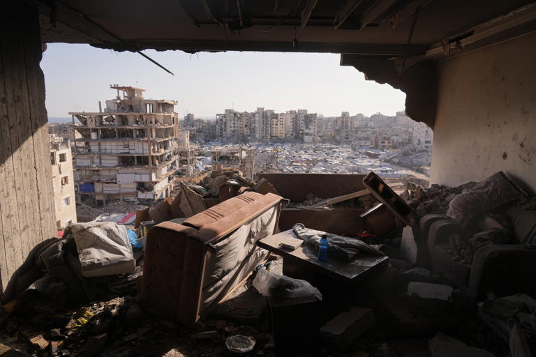 At least 10 people killed in strikes on Gaza, hospitals say