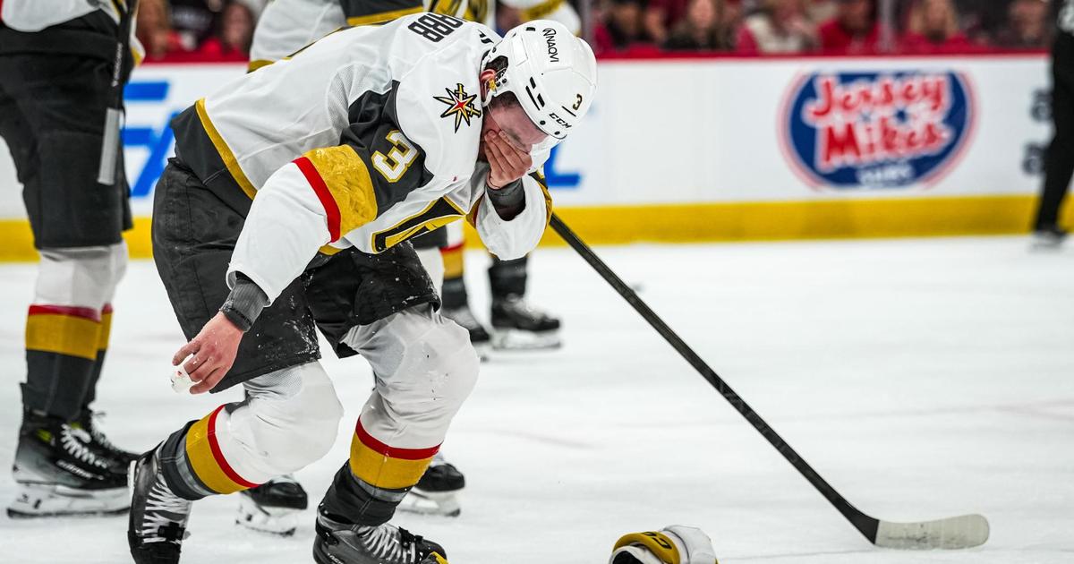 A scary update on Brayden McNabb after taking slap shot to the face