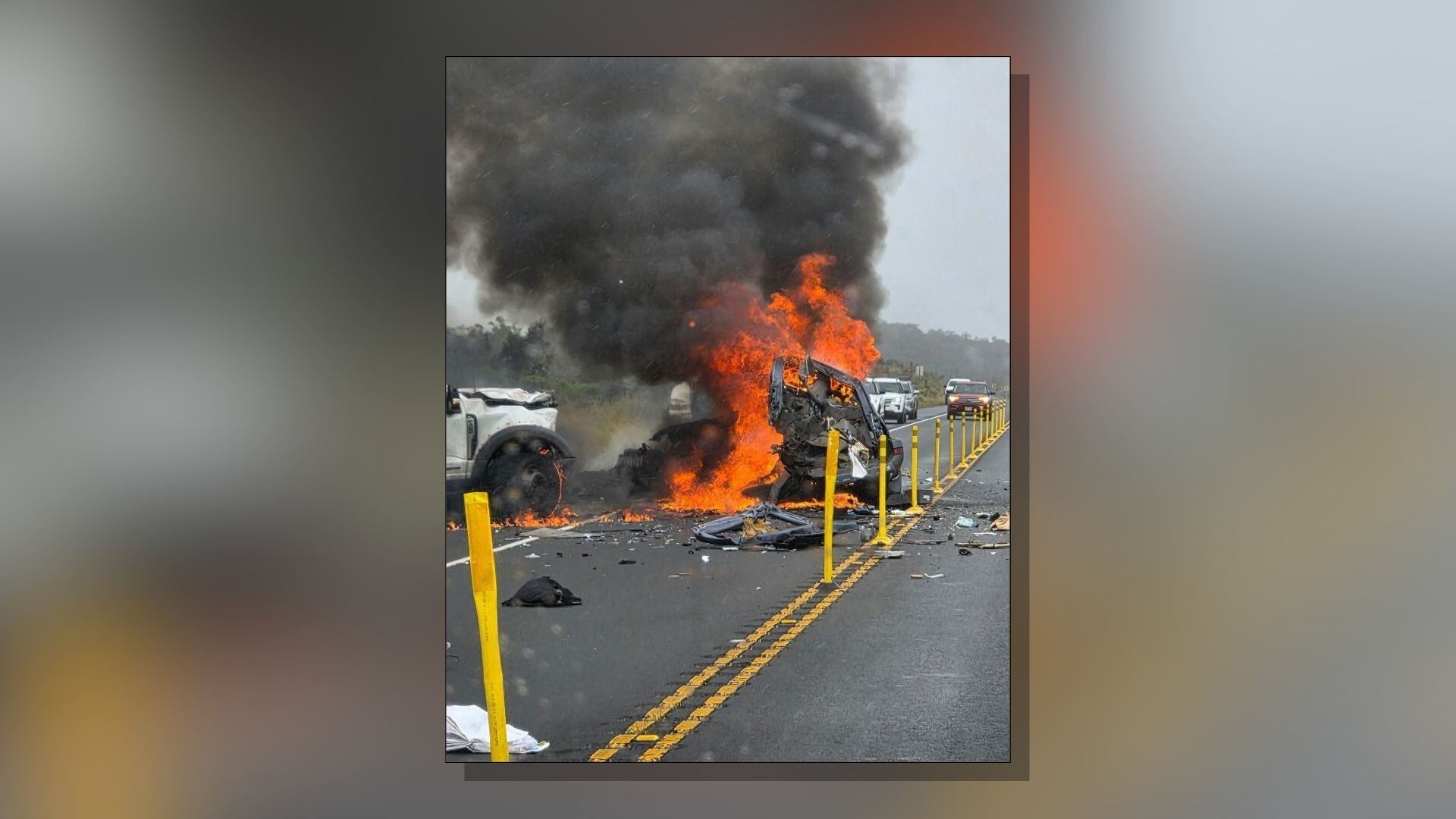 1 dead in fiery crash on Daniel K Inouye Hwy.