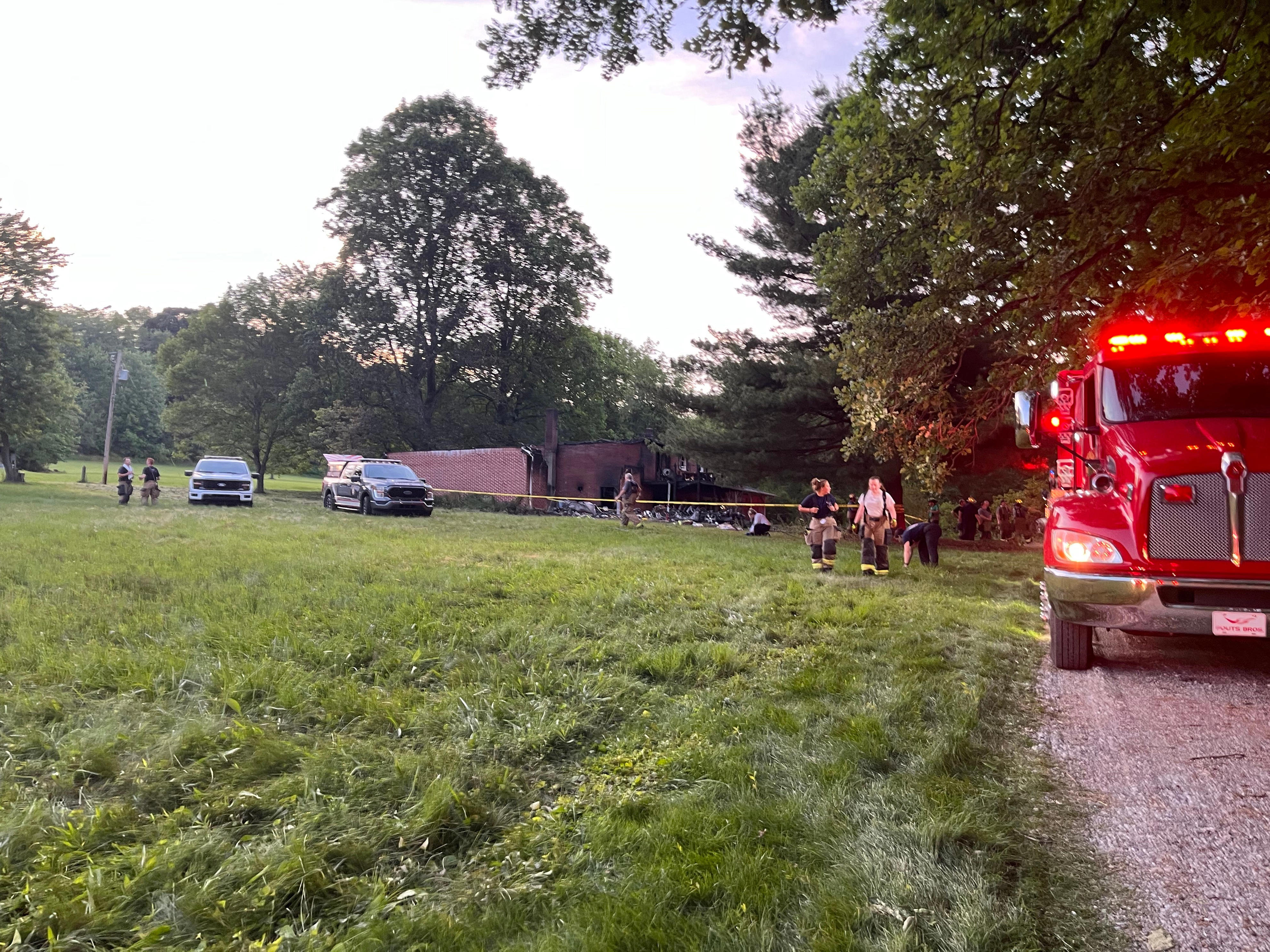 One person found dead after Bethlehem Township house fire
