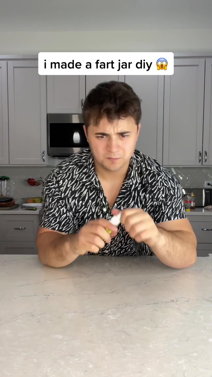 Hilarious homemade fart jar challenge for an unlucky friend