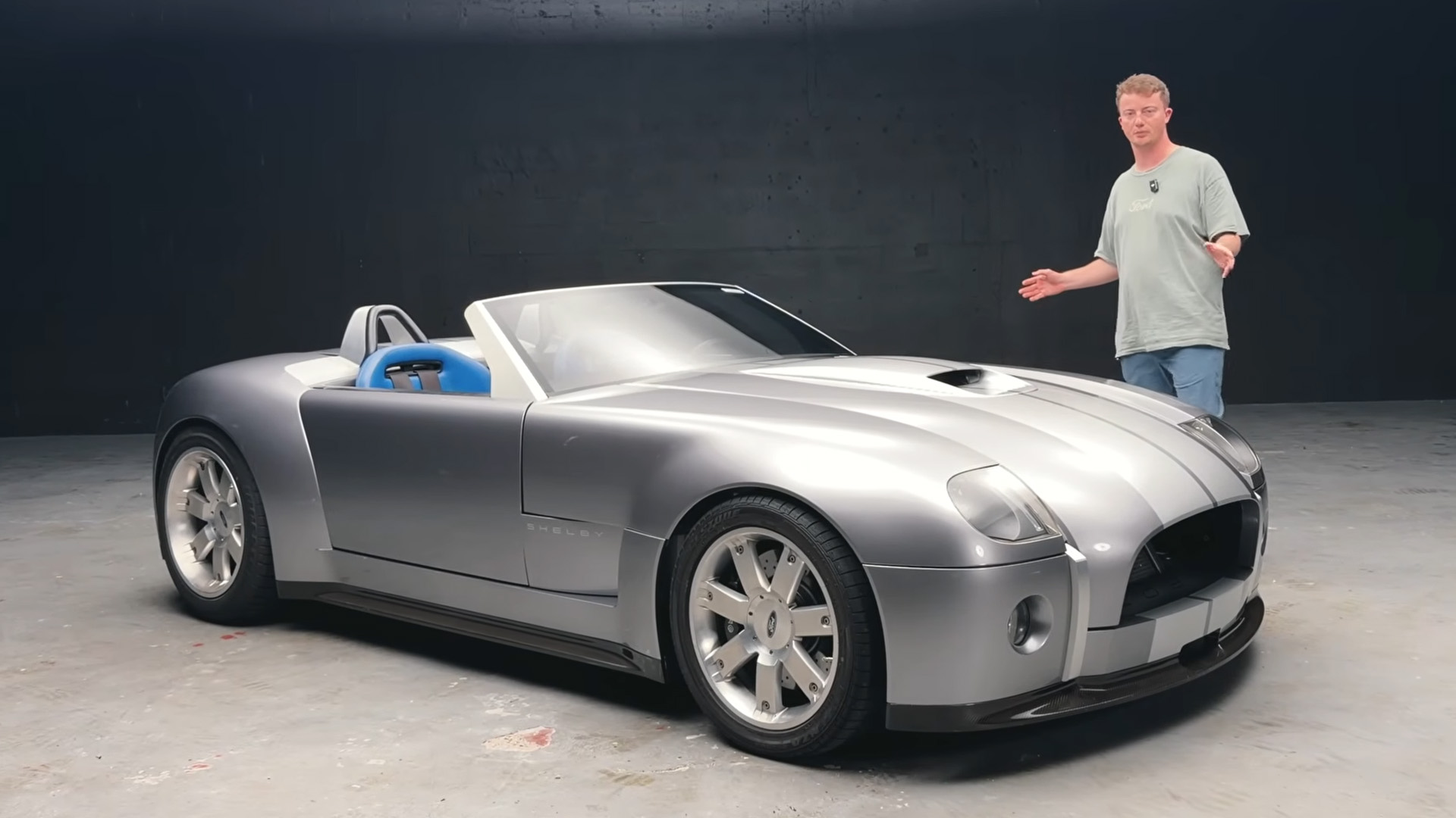 The rare V10 Ford Shelby Cobra concept with 3 units worldwide