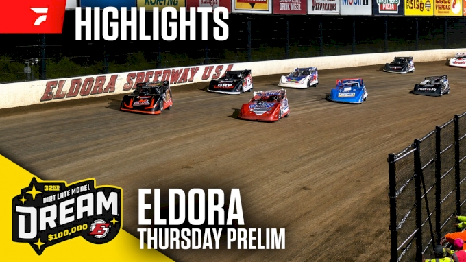 Highlights | 2026 Dirt Late Model Dream prelim at Eldora Speedway