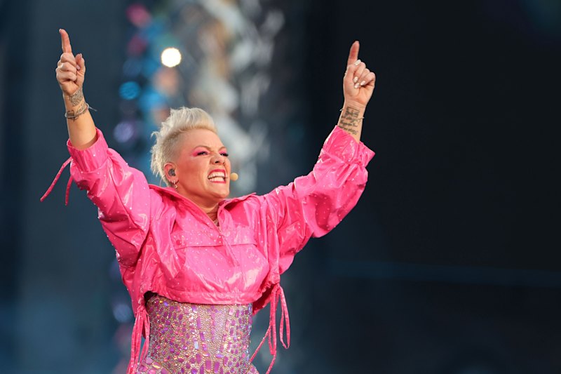 Pink's classy message to millions after troll says she 'got old'
