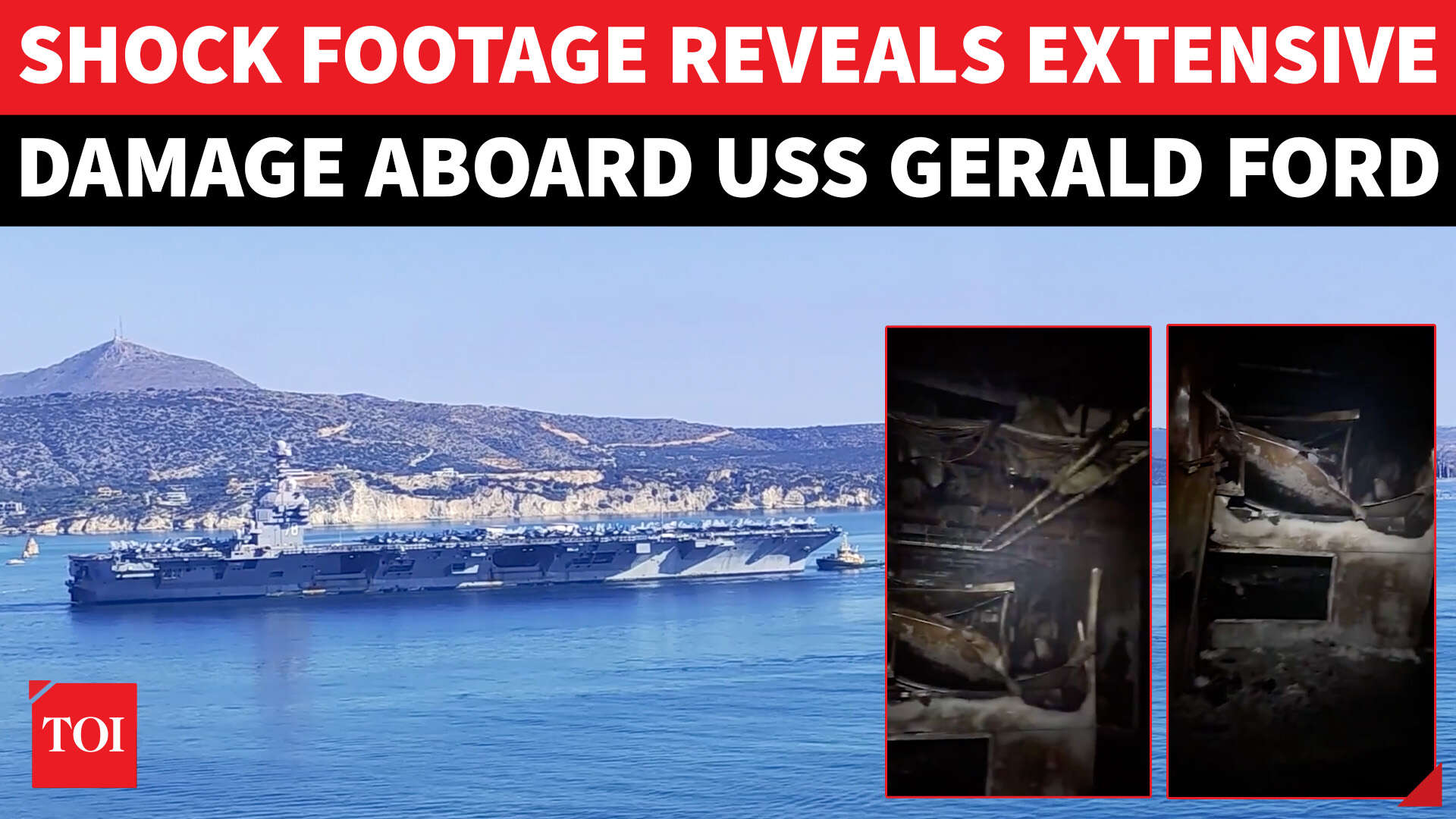 Entire sleeping quarters destroyed in 30-hr inferno: Video exposes ...