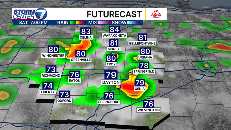 Strong to severe storms possible Saturday