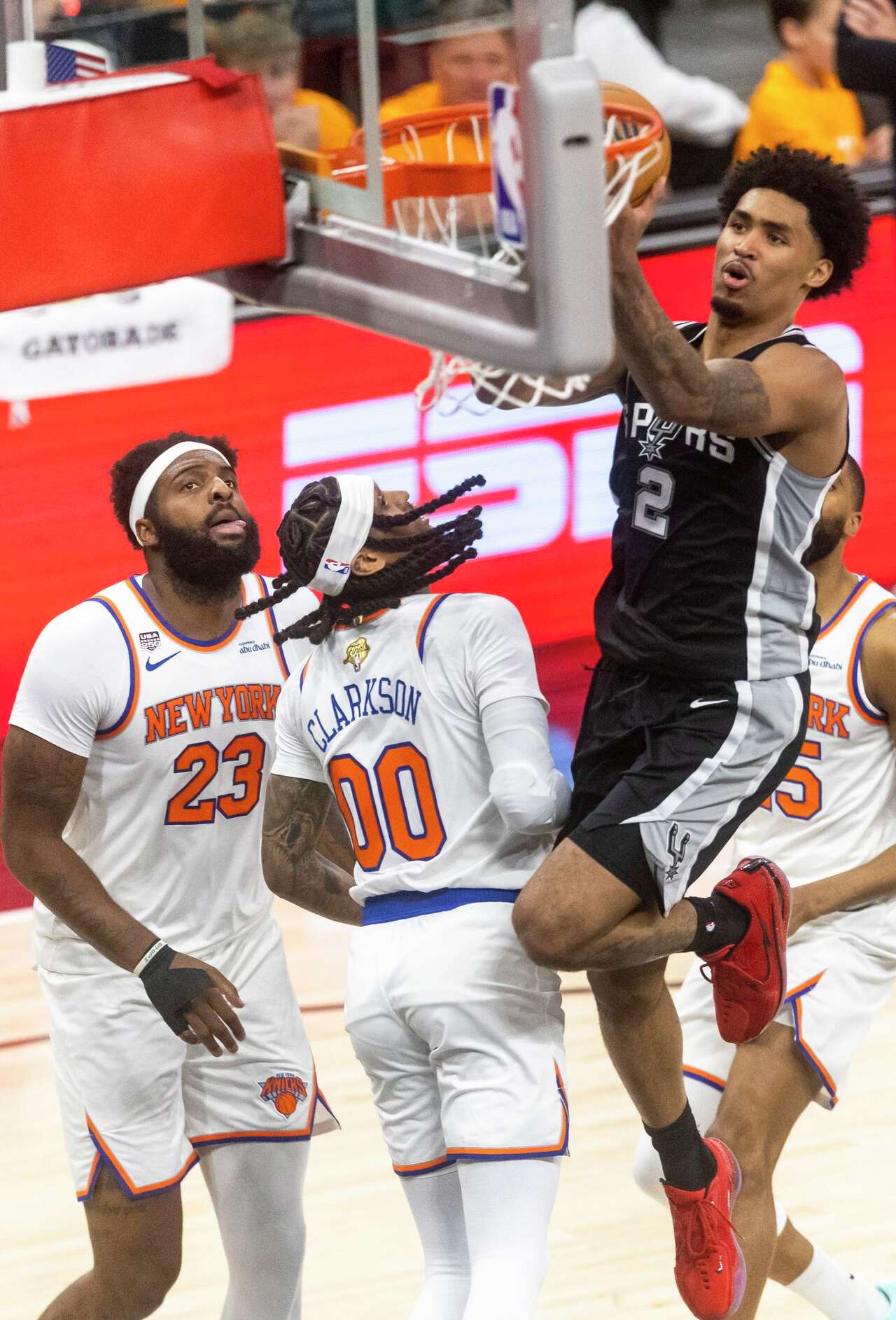 Why the Spurs kept Dylan Harper off the floor to close Game 1 of the ...