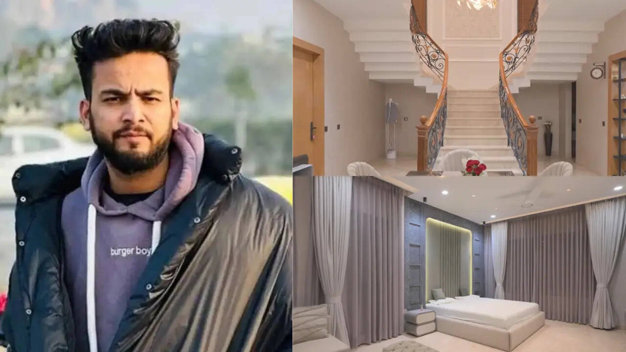 Elvish Yadav’s lavish 4-floor mansion: Bollywood-inspired grand ...