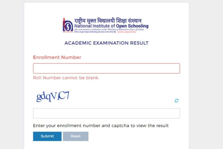 NIOS class 12 result 2026 declared for April/May exams: Check direct ...