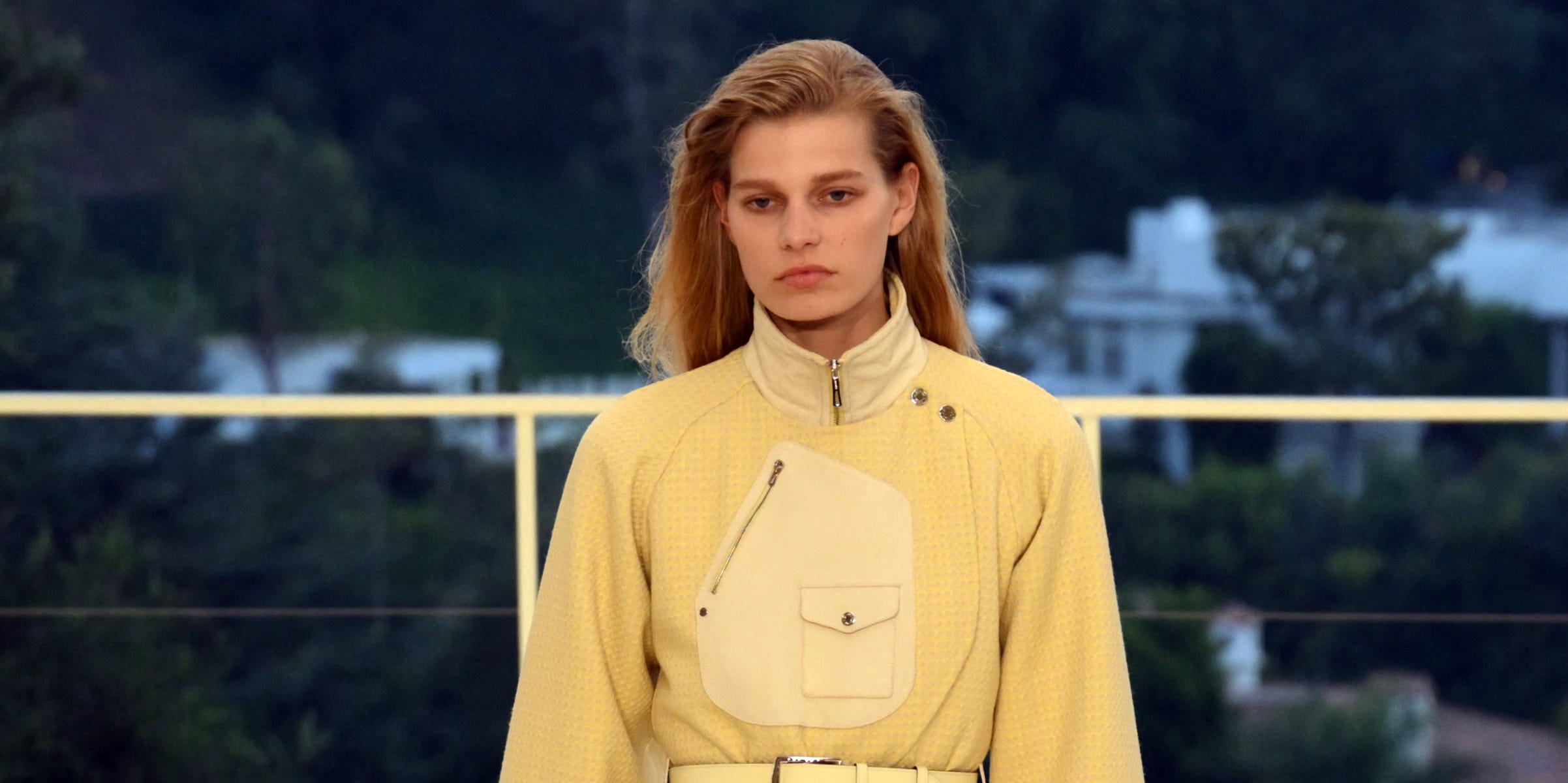 Hermès invites you inside its butter-yellow Bel Air estate