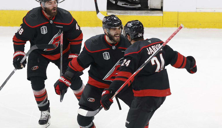 Hurricanes work Game 2 OT magic again, topple Vegas to square series at 1-1