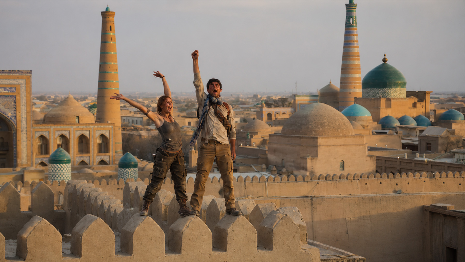 What it takes to create a treasure hunting action sequence
