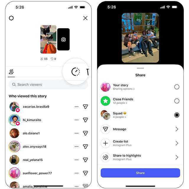 Instagram Plus debutta nel mondo con le storie da 48 ore