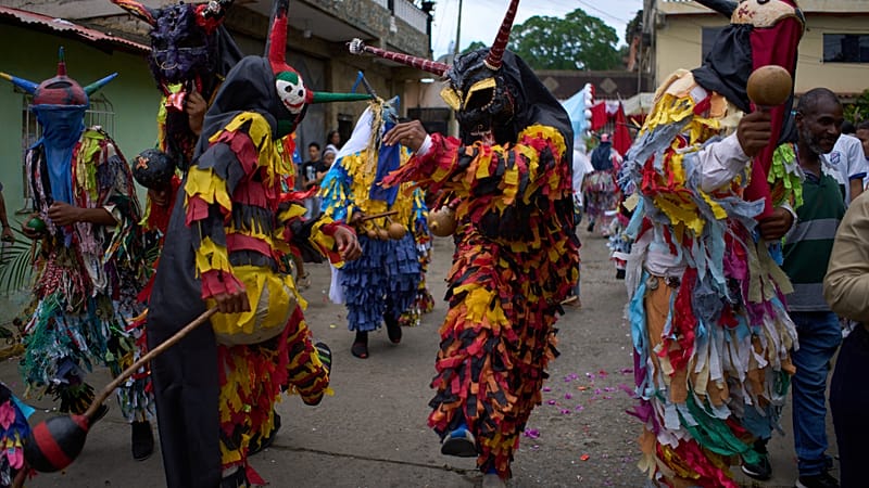Venezuela's dancing devils revive centuries-old Corpus Christi rite