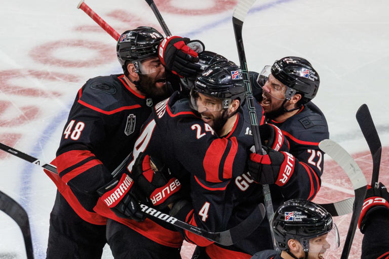 Seth Jarvis’ OT goal leads Hurricanes to Game 2 win over Golden Knights ...