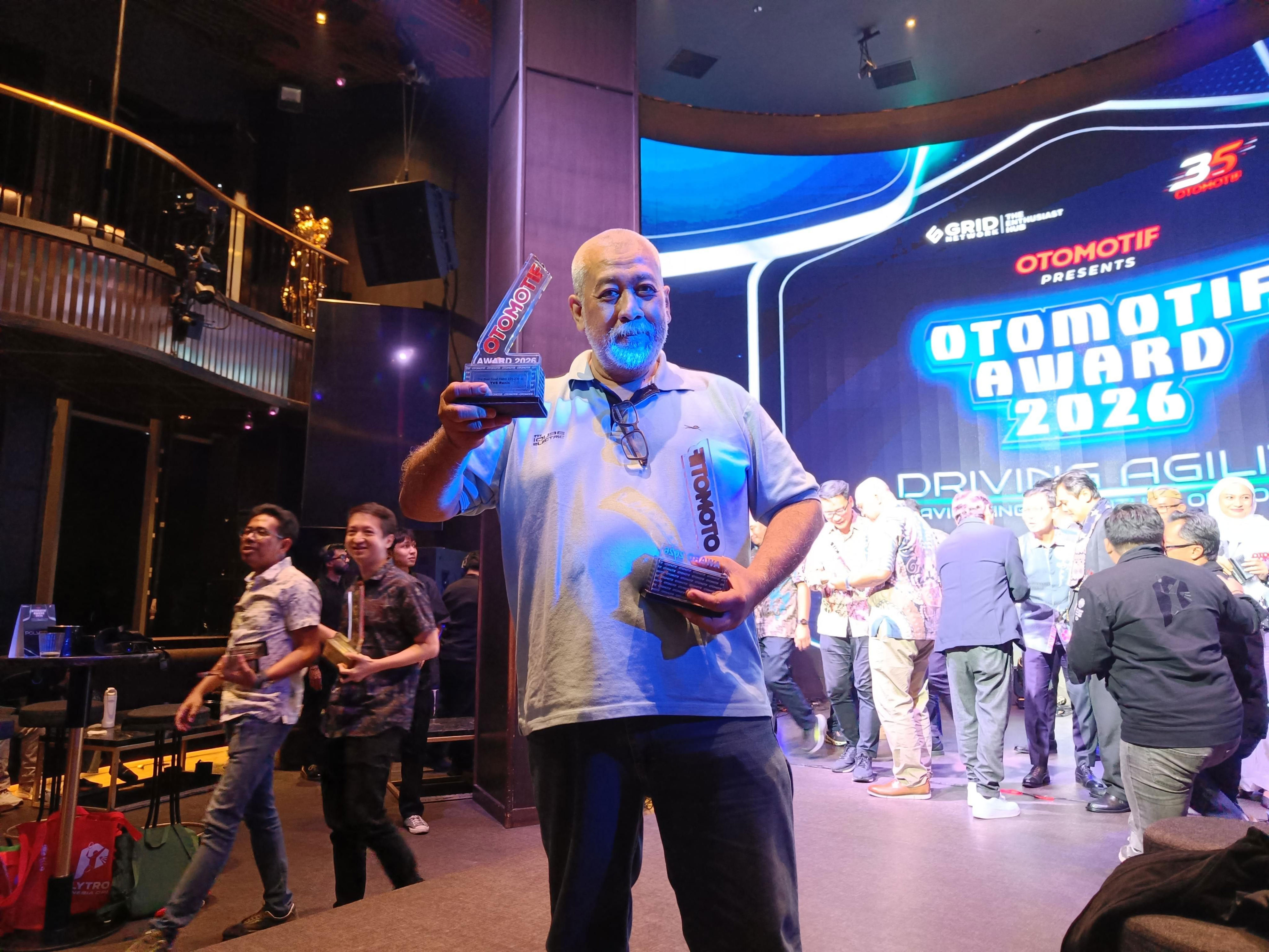 TVS Motor Company Indonesia sabet dua penghargaan di OTOMOTIF Award 2026