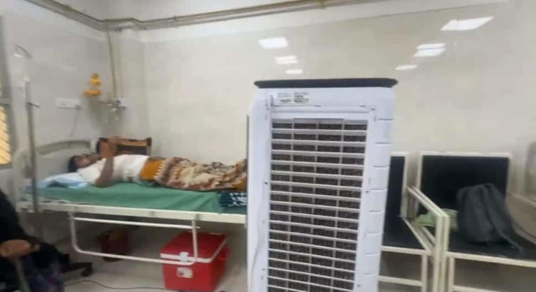 'Furnace': Madhya Pradesh hospital's burn ward patients suffering in heat