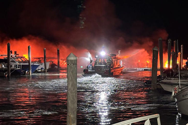 Winthrop yacht club fire: Horror inferno ravages historic Massachusetts ...